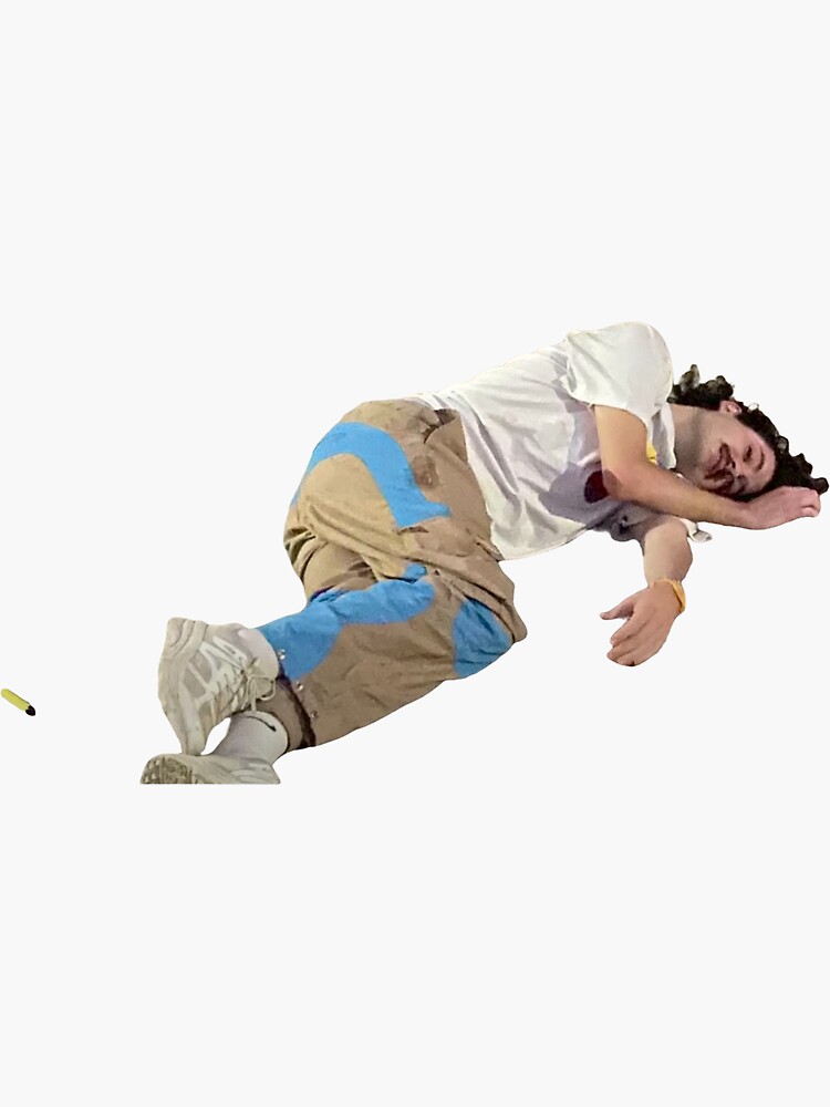 "dieded drew" Sticker for Sale by tombrookes07 | Redbubble