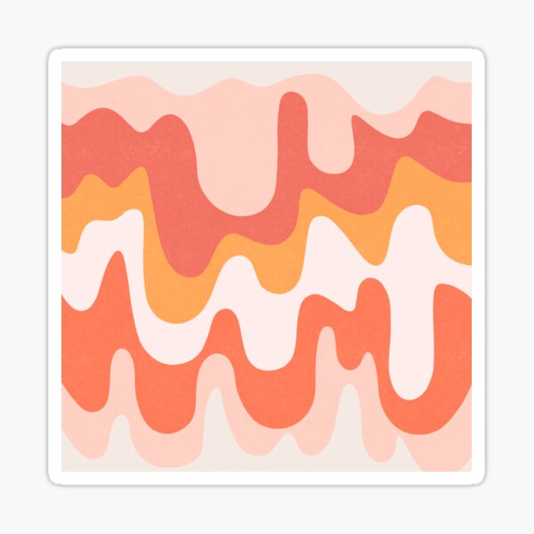 "Creamsicle" Sticker for Sale by pinkmonkeybird | Redbubble