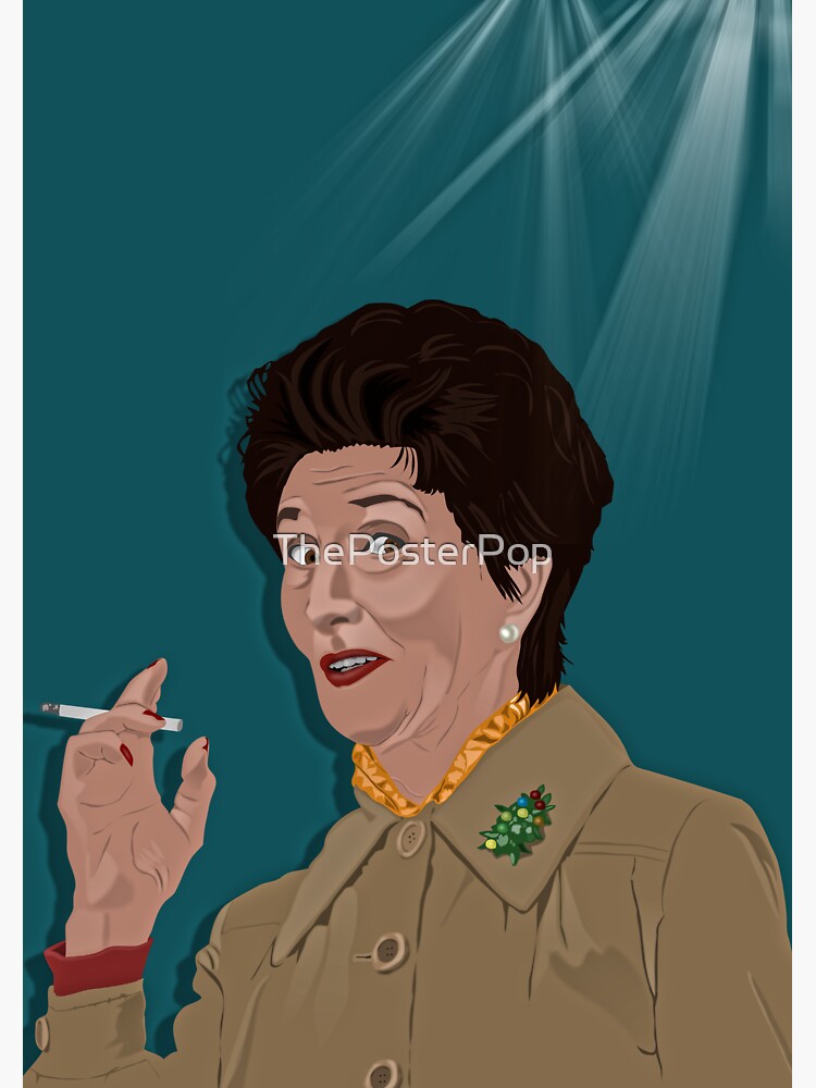 Oh I Say Is That Dot Cotton Sticker For Sale By Theposterpop