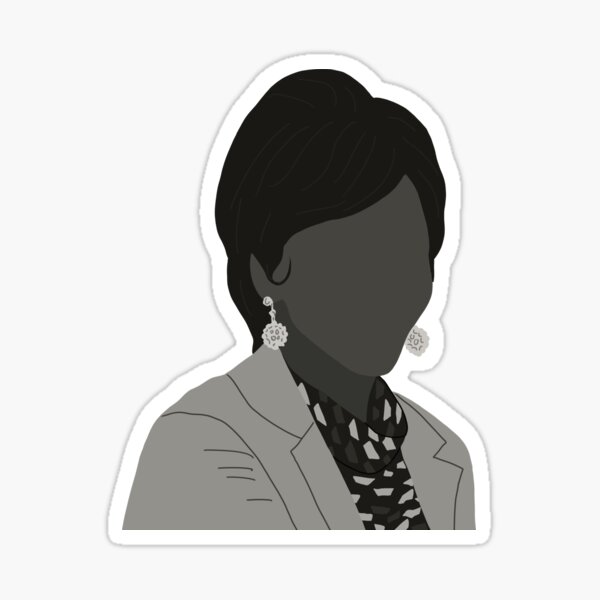 "50s Monica" Sticker for Sale by CalliesArt | Redbubble