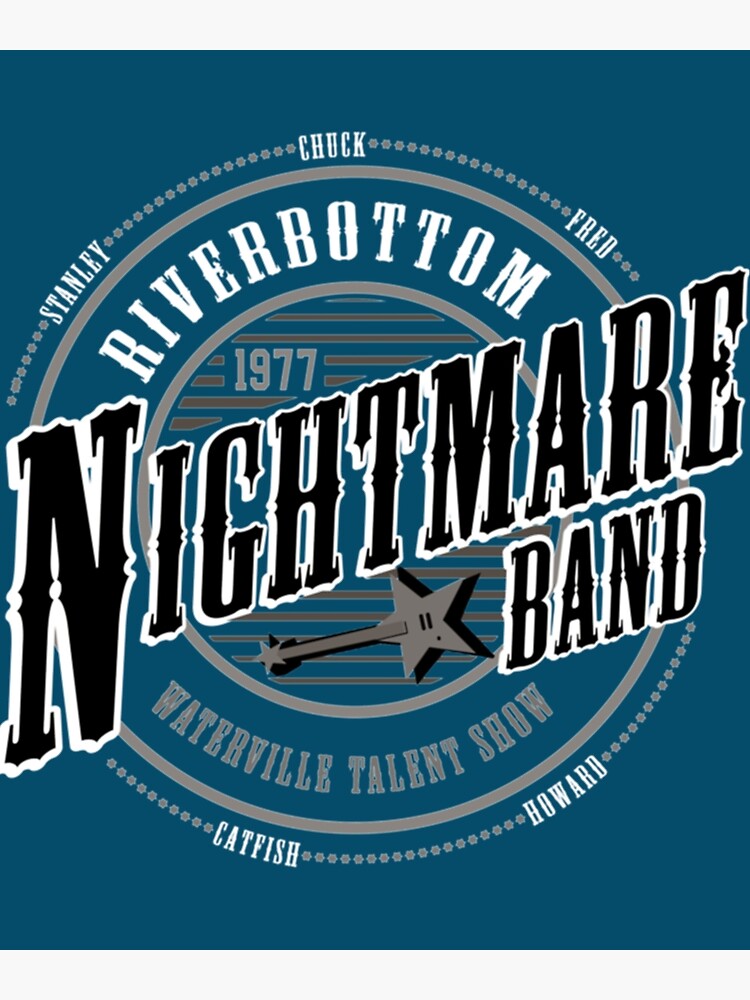 "Emmet Otter Riverbottom Nightmare Band " Poster for Sale by ...