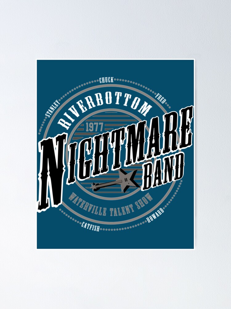 "Emmet Otter Riverbottom Nightmare Band " Poster for Sale by ...