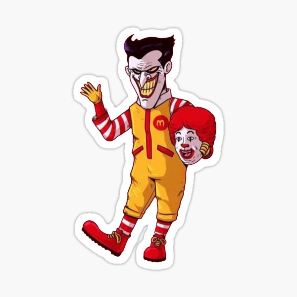 "McDonald's" Sticker for Sale by 1Moonlight | Redbubble