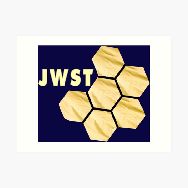 "JWST Instrument Team Logo for Dark Colors" Art Print by Spacestuffplus ...