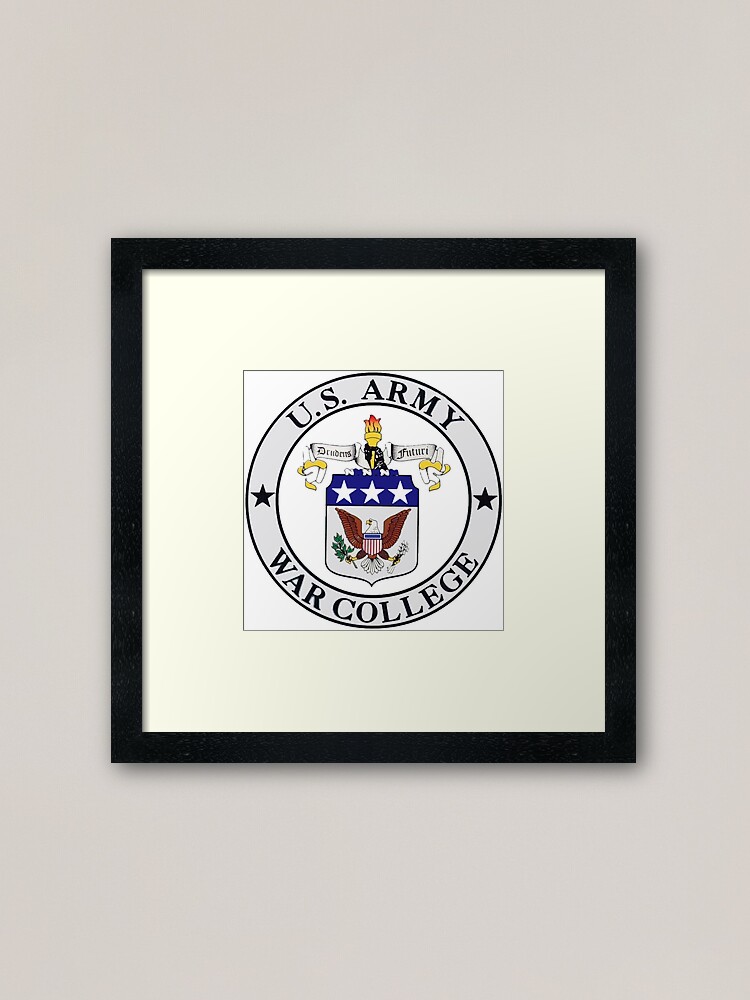 "United States Army War College (USAWC) Logo" Framed Art Print for Sale ...