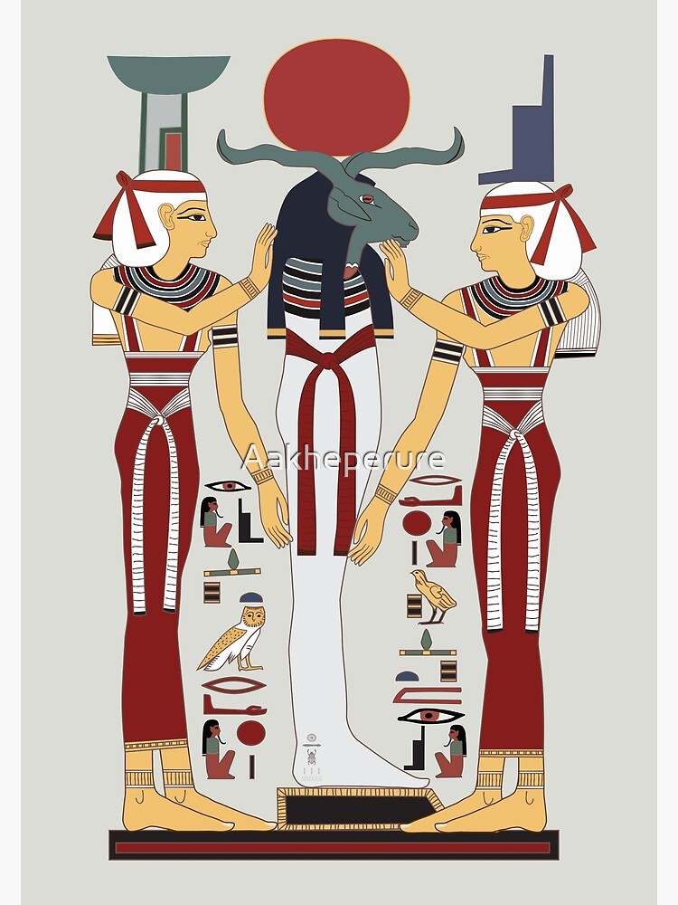 "The Union of Osiris and Ra" Poster for Sale by Aakheperure | Redbubble