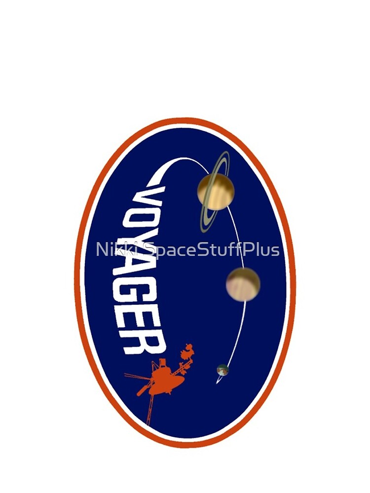 "Voyager Program Logo" iPhone Case for Sale by Spacestuffplus | Redbubble