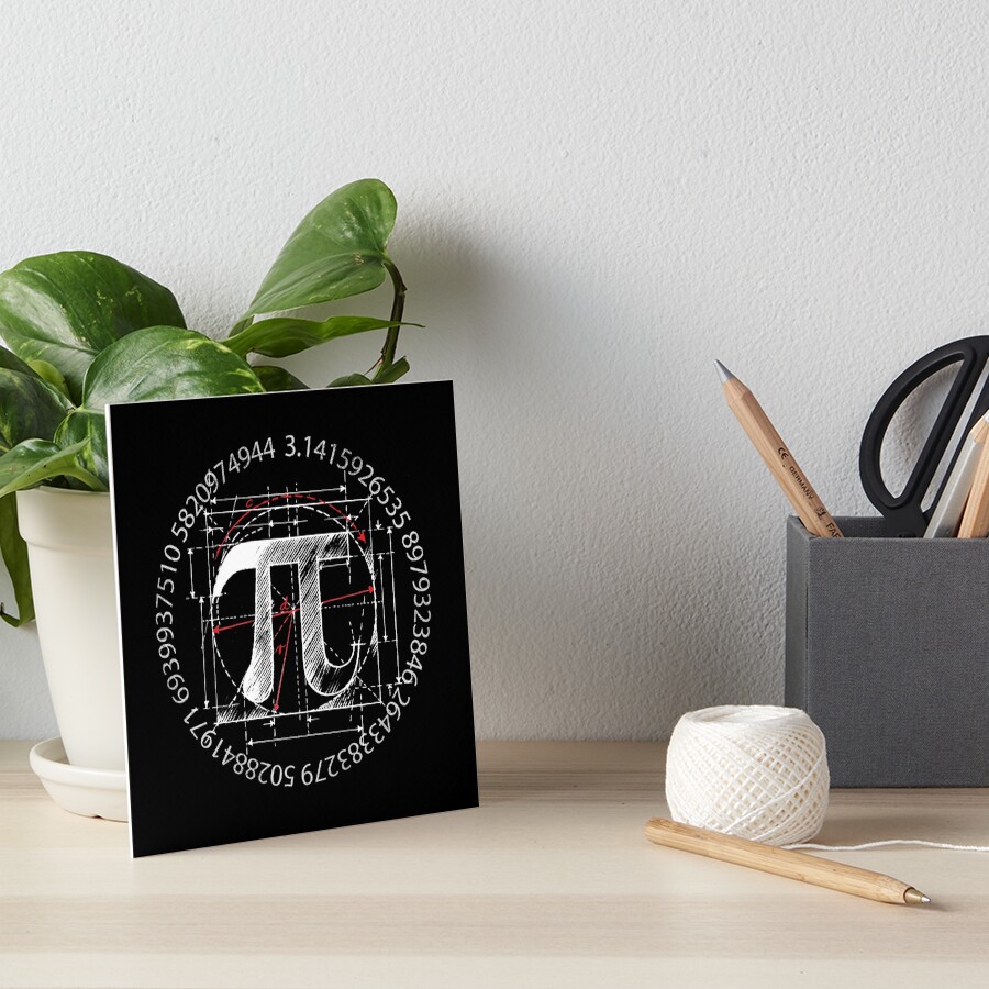 "Pi Symbol Sketch" Art Board Print for Sale by SymbolGrafix | Redbubble