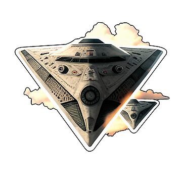 "UAP/UFO "TR3B" sticker" Sticker for Sale by Infinite-RH-Pod | Redbubble