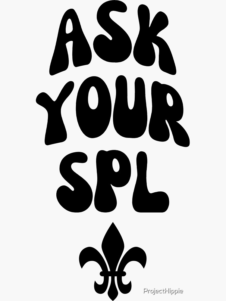"Ask Your SPL Scouting Senior Patrol Leader Sticker Tshirt Shirt Tee ...