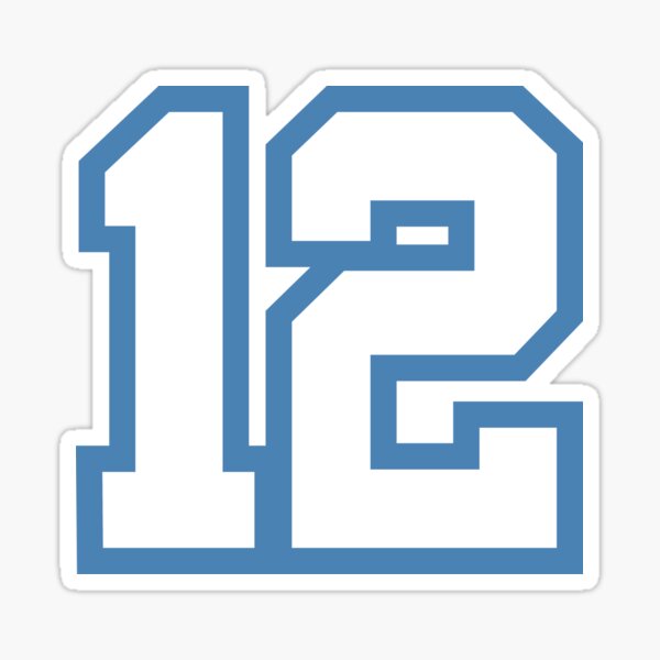 "Twelve" Sticker for Sale by sabinako | Redbubble