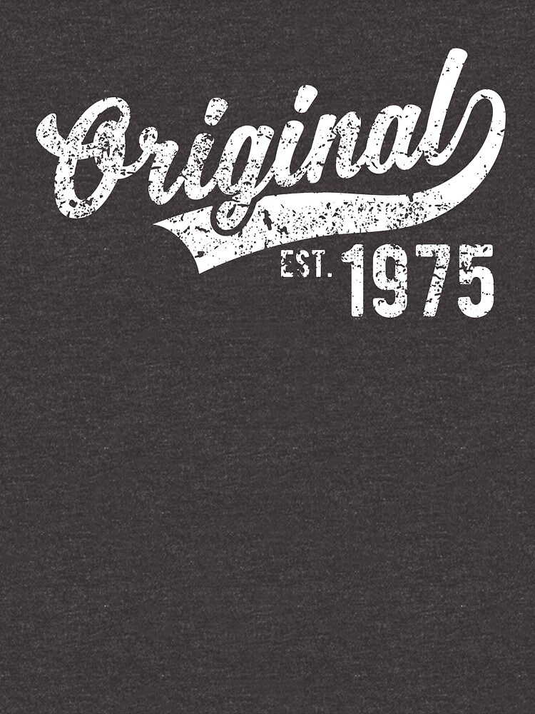 "Original Est 1975 - 42th Birthday Gift" Pullover Hoodie for Sale by ...