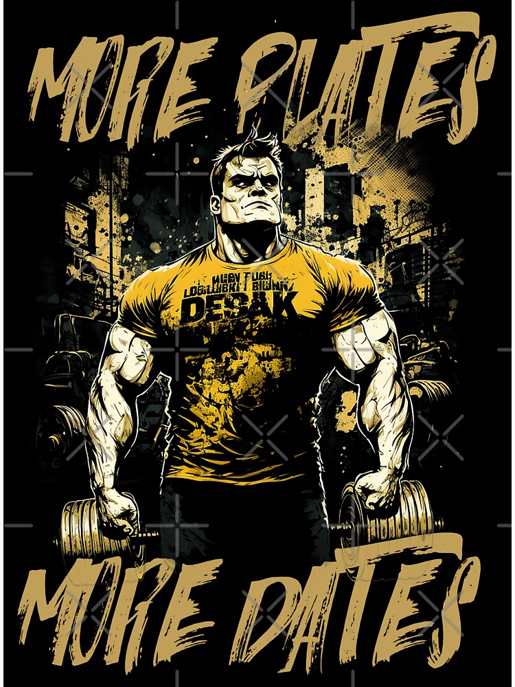 "More Plates More Dates" Sticker for Sale by frigamribe88 | Redbubble