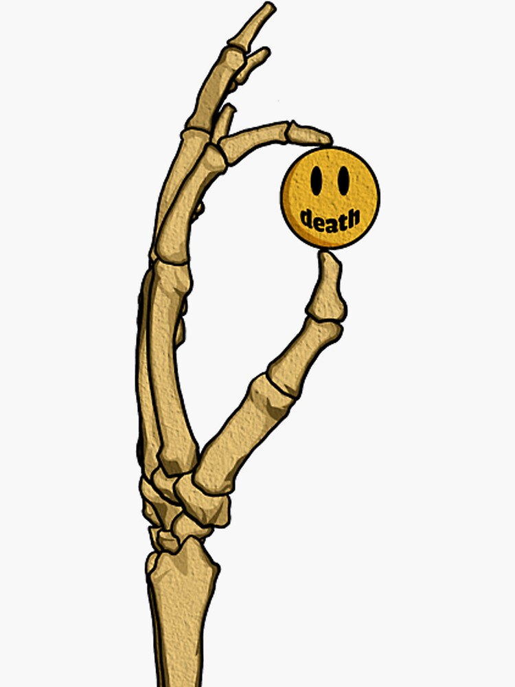 "death coin" Sticker for Sale by Josephllins | Redbubble