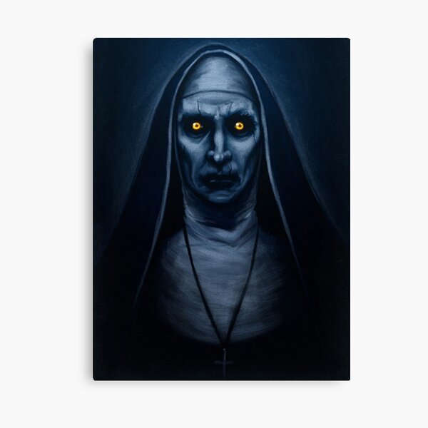"the nun " Canvas Print for Sale by DeadThreads | Redbubble