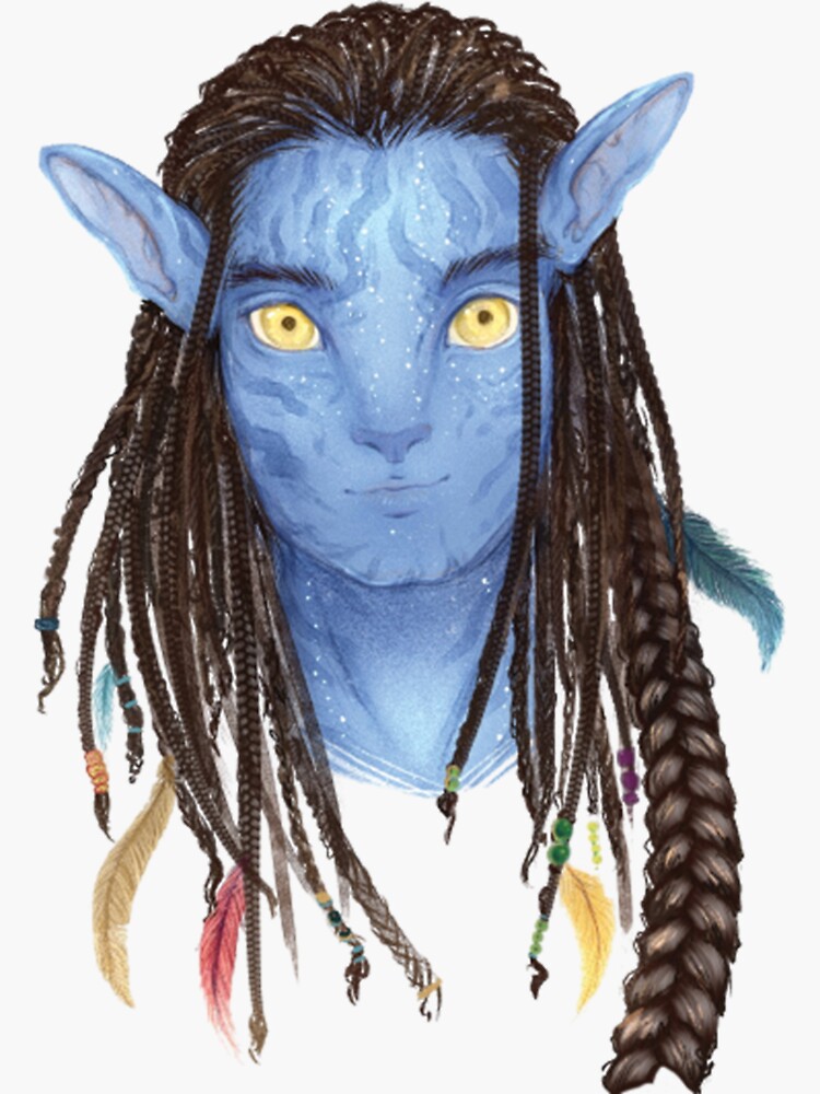 "Jake Sully " Sticker for Sale by YashitaBrionaik | Redbubble