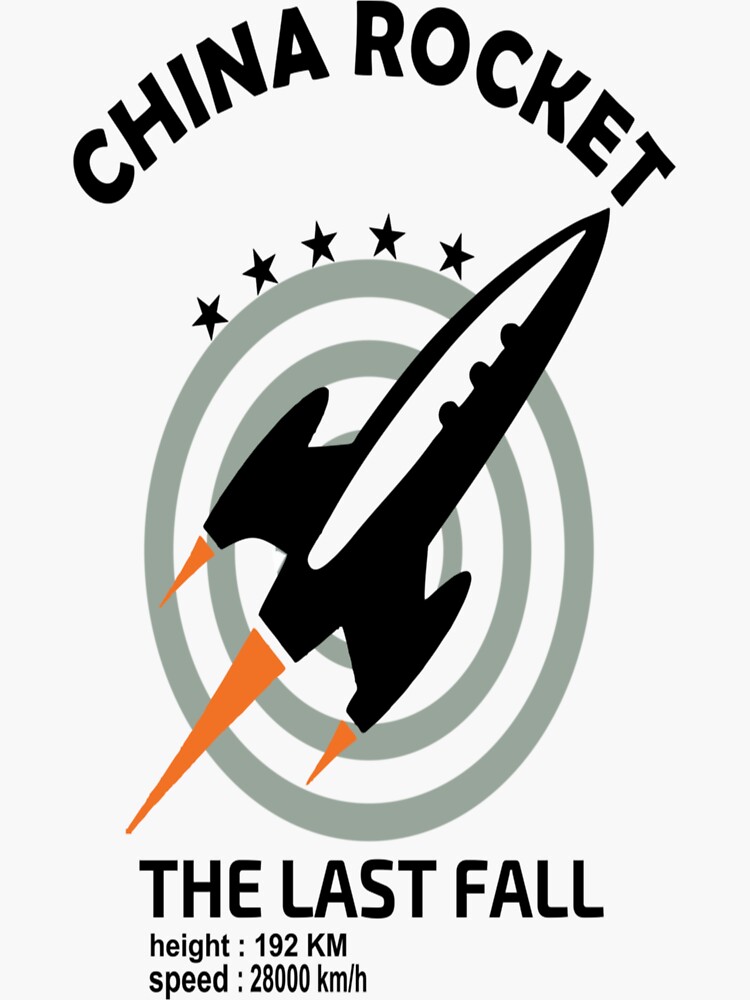 "china rocket" Sticker for Sale by Kerenperalta | Redbubble