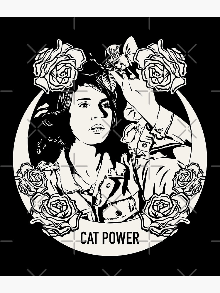 "Cat Power (Chan Marshall)" Poster for Sale by LapinMagnetik | Redbubble