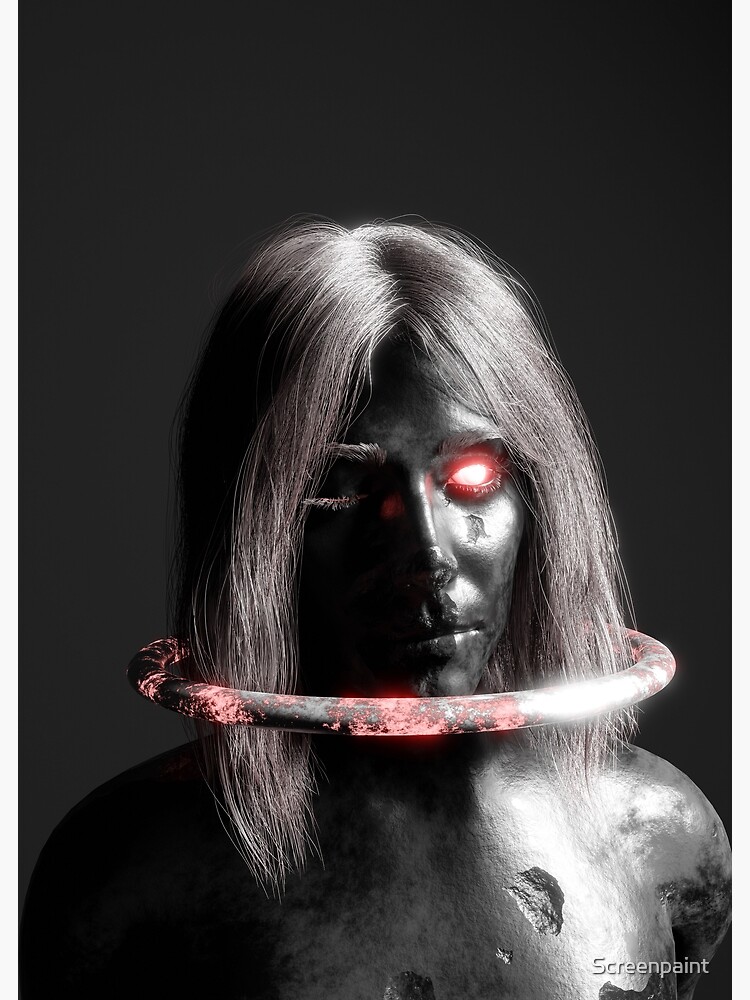 "Red Eye 3D Surrealism Render Artwork" Poster for Sale by Screenpaint ...