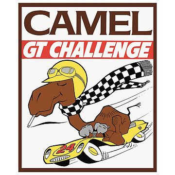 "Camel GT Challenge" Sticker for Sale by darkmonohue | Redbubble