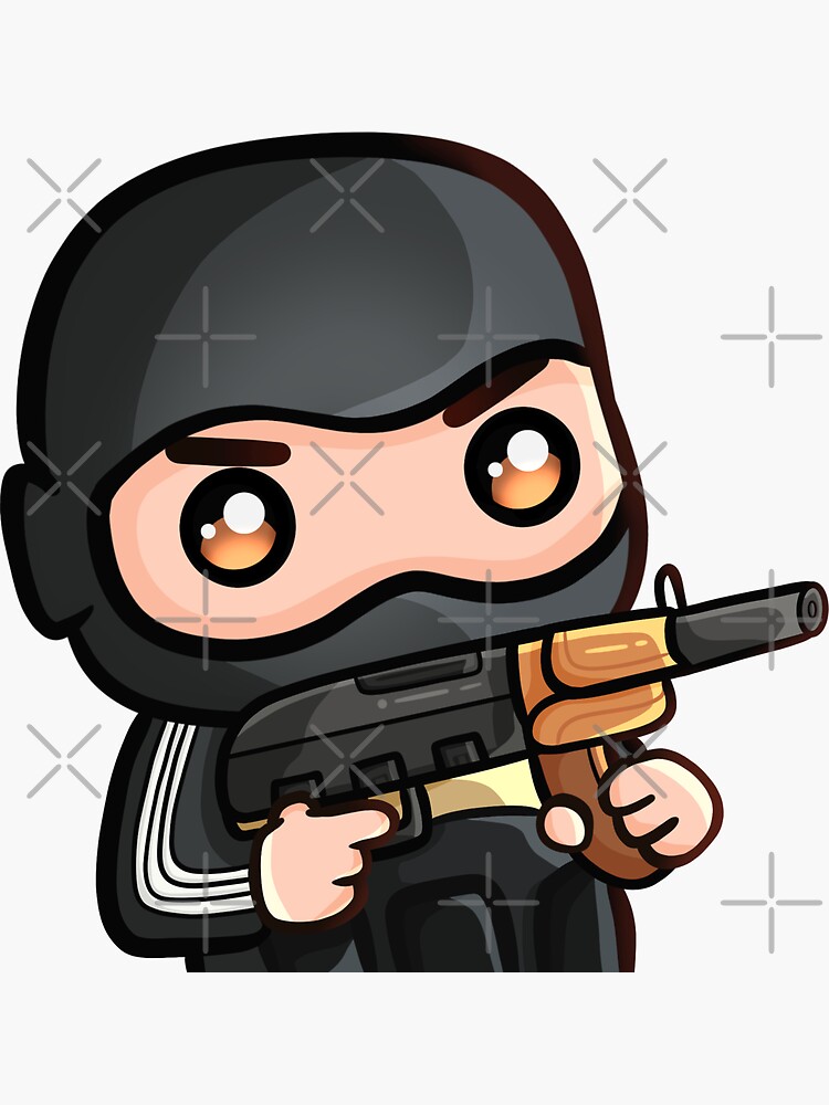 "Escape from Tarkov chibi sticker, EFT stickers, Escape from Tarkov ...