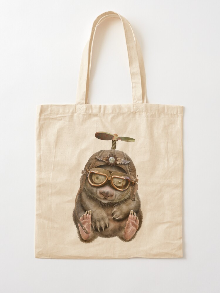 "Steampunk wombat" Tote Bag for Sale by Maxine Gadd | Redbubble