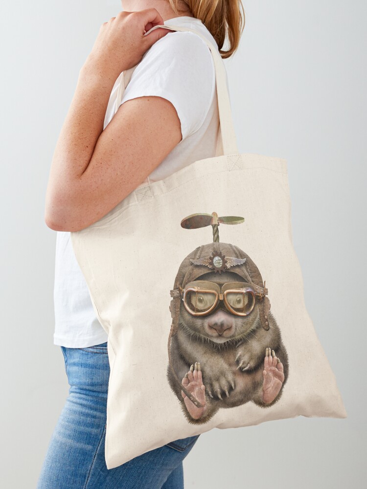 "Steampunk wombat" Tote Bag for Sale by Maxine Gadd | Redbubble
