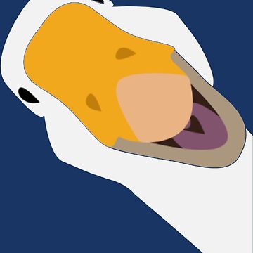 "Funny Goose Face Design " Sticker for Sale by proclimb5 | Redbubble