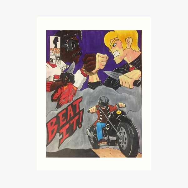 Michael Jackson Beat It Art Prints | Redbubble