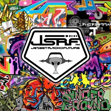 "Jet Set Radio Future (JSRF) Graffiti Tags Collage with Full Logo ...