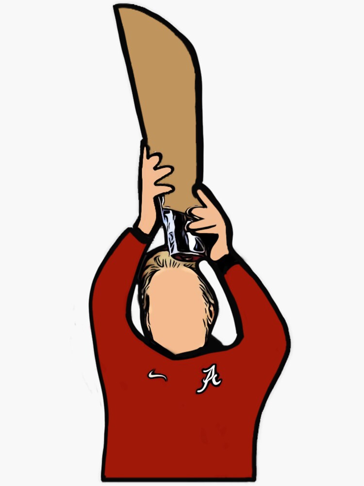 "Nick Saban CFP " Sticker for Sale by DarlingJewelhj | Redbubble