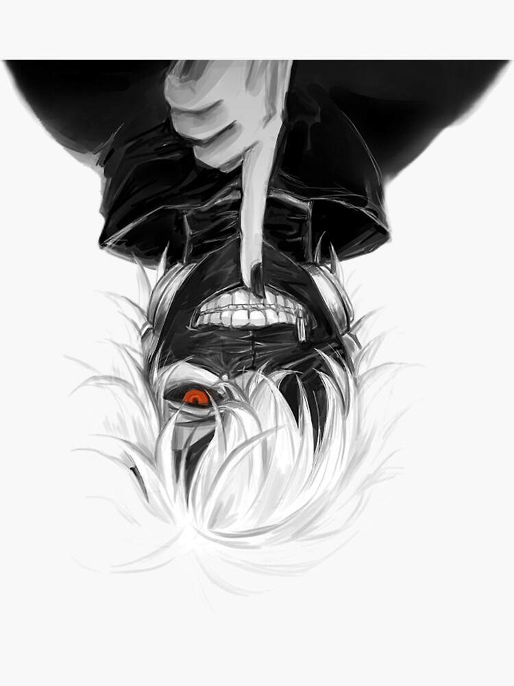 Ken Kaneki Sticker By Diablo577 Redbubble