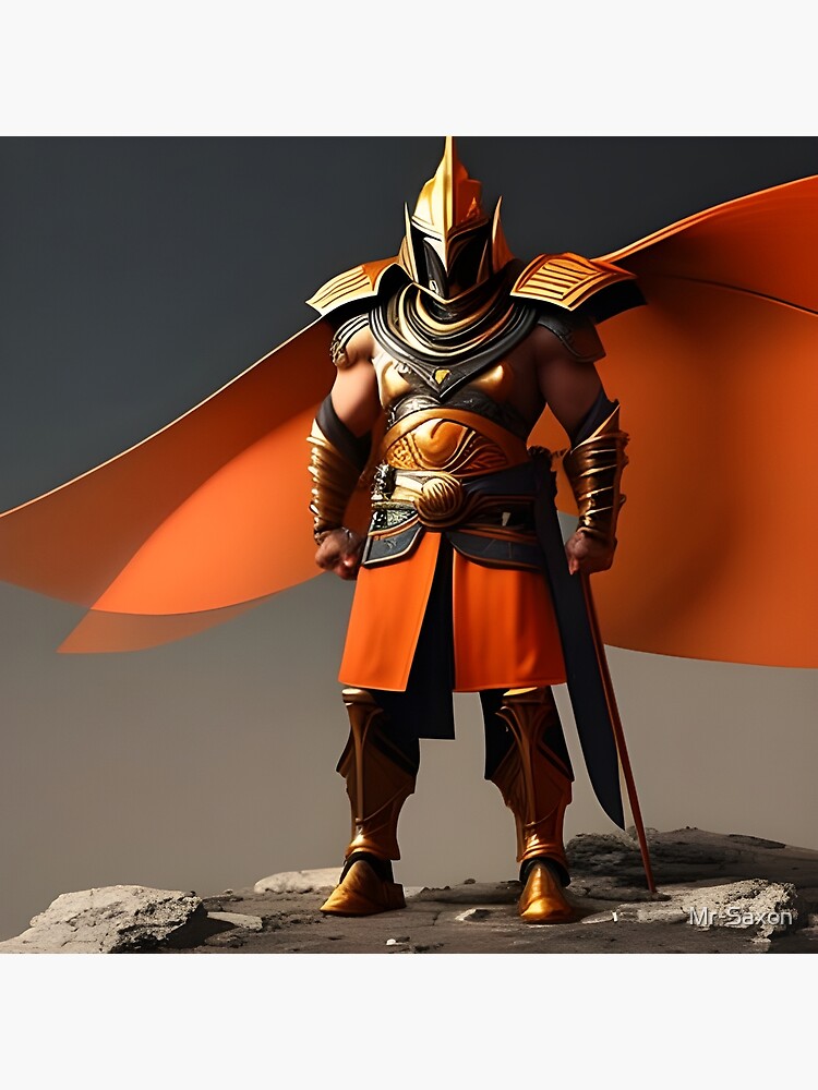 "Heroic Warrior" Poster for Sale by Mr-Saxon | Redbubble