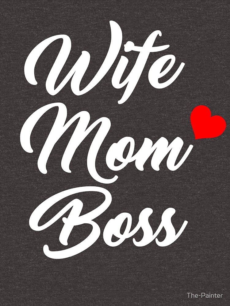 Mom Shirts Wife Mom Boss Shirt Mothers Day T Mothers Shirt Funny