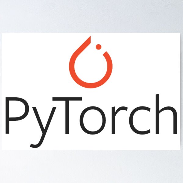 "Pytorch" Poster for Sale by Gio Wonder | Redbubble