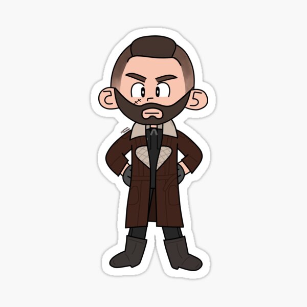 "Arthur Maxson" Sticker for Sale by NooklingPosting | Redbubble