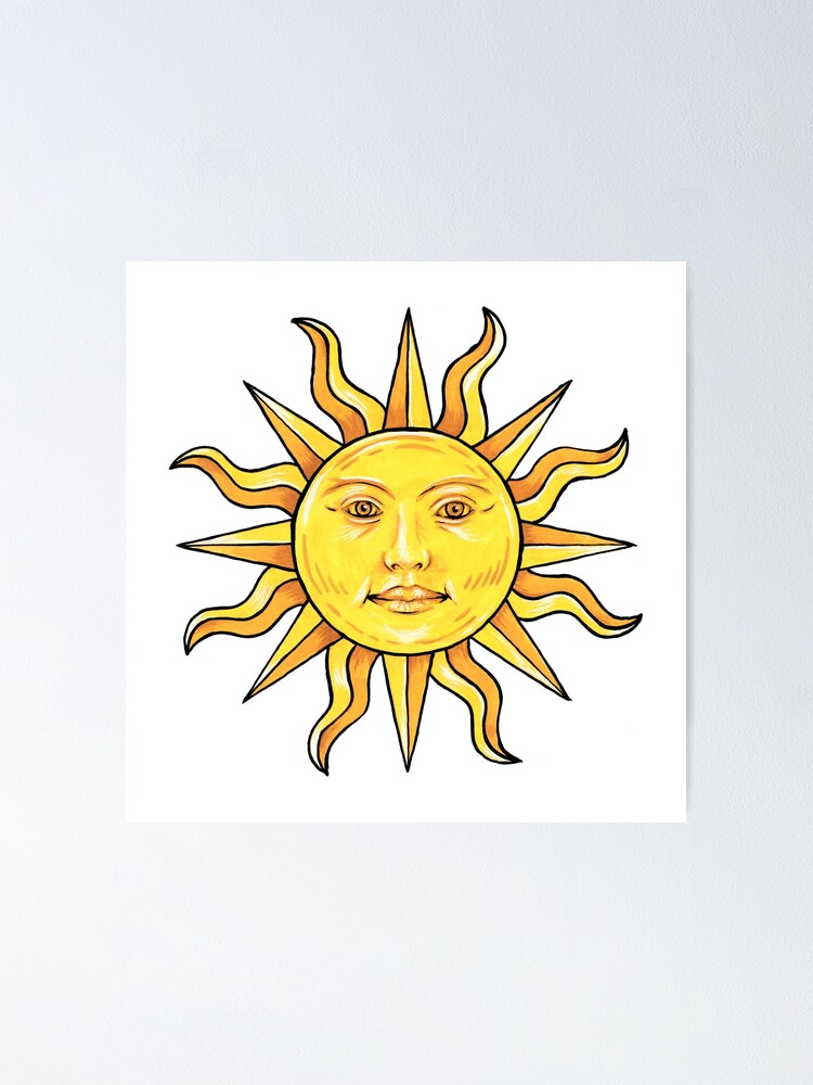 "A golden sun in splendour" Poster for Sale by Cleave | Redbubble