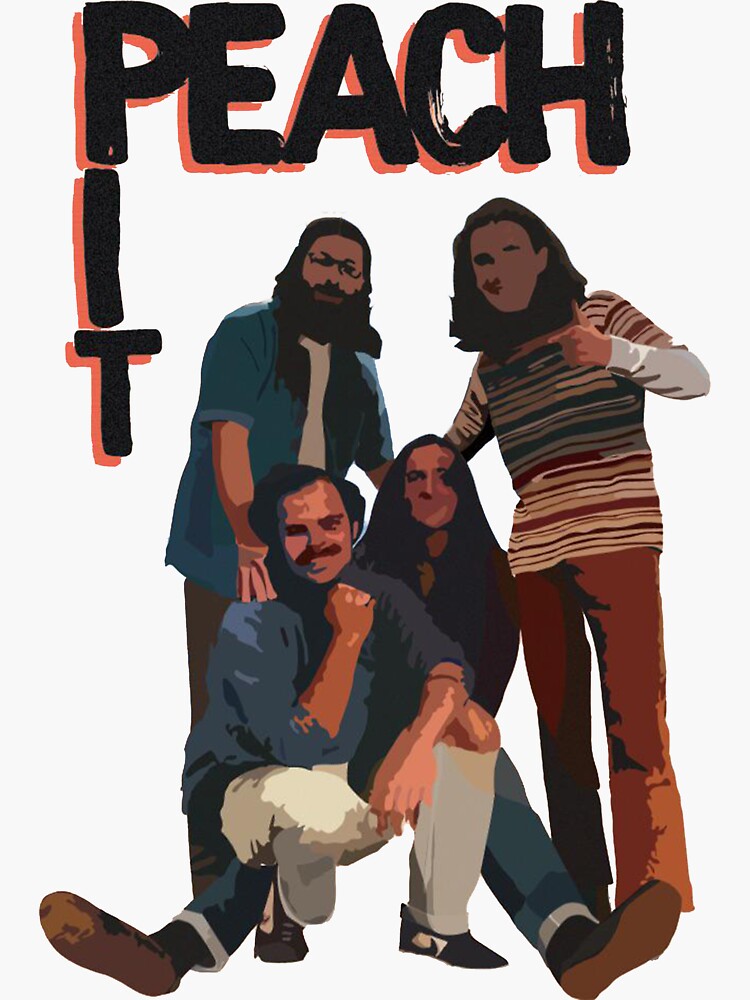 "Peach Pit Illustration Pop band Neil Smith Christopher Vanderkooy ...