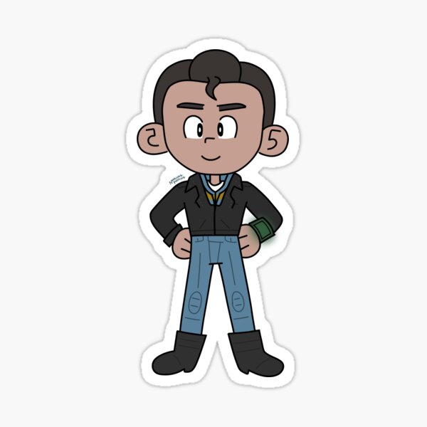 "Butch Deloria" Sticker for Sale by NooklingPosting | Redbubble