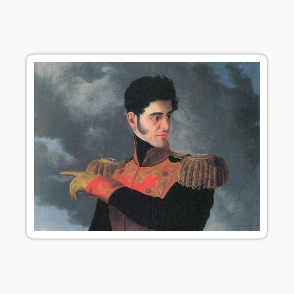 "General Antonio Lopez de Santa Anna" Sticker for Sale by sh707 | Redbubble
