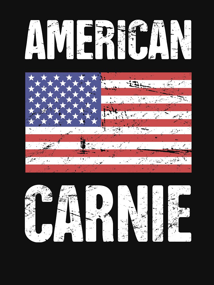 "American Carnie __Patriotic United States Flag" T-shirt by ethandirks ...