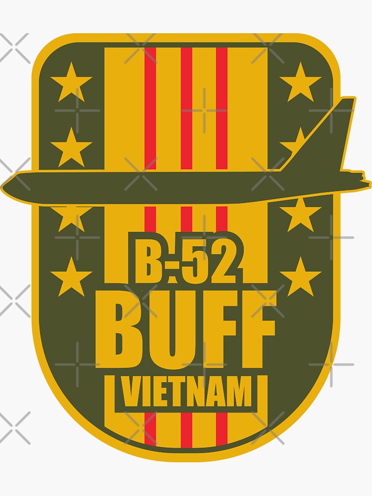 "B-52 Buff" Sticker for Sale by StrongVlad | Redbubble