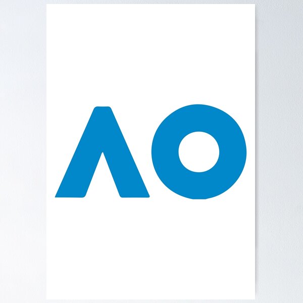 "Australian Open Logo" Poster for Sale by URBANHEROMEN | Redbubble
