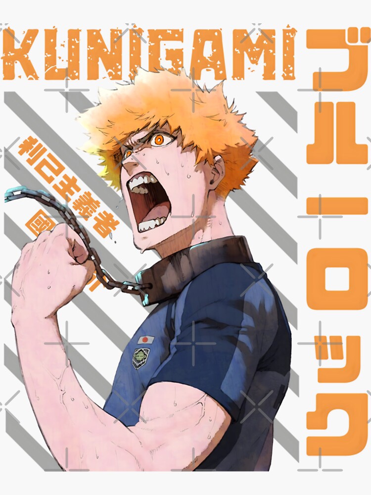 "Rensuke Kunigami | Blue Lock" Sticker for Sale by Dls-store | Redbubble