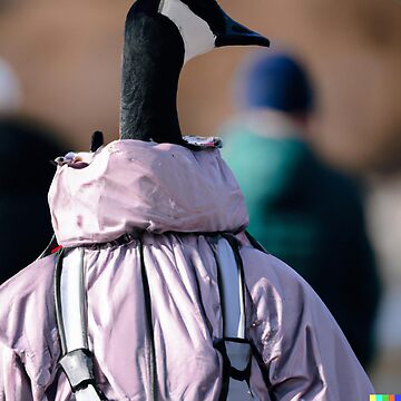 "A Goose Wearing a Canada goose Jacket" Sticker for Sale by ...