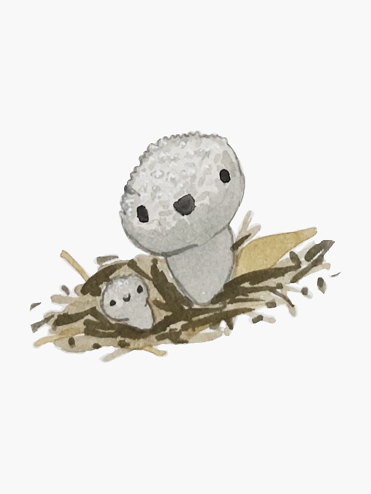 "Common Puffball Mushroom" Sticker for Sale by manymmediums | Redbubble