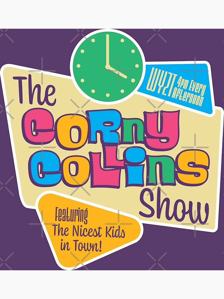 "The Corny Collins Show" Poster for Sale by Nazonian | Redbubble