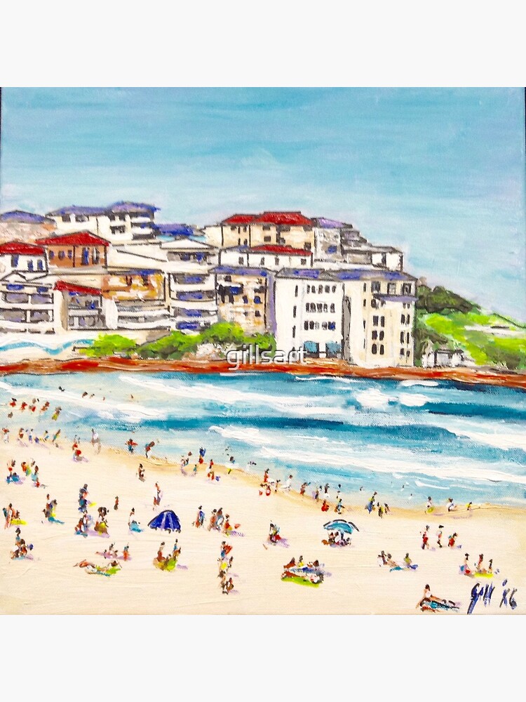 "Bondi Beach " Framed Art Print by gillsart | Redbubble