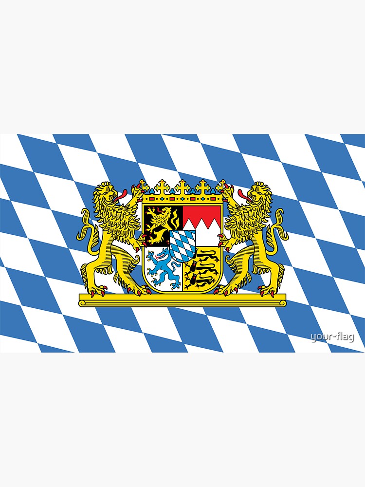 "Bavaria flag" Sticker for Sale by your-flag | Redbubble