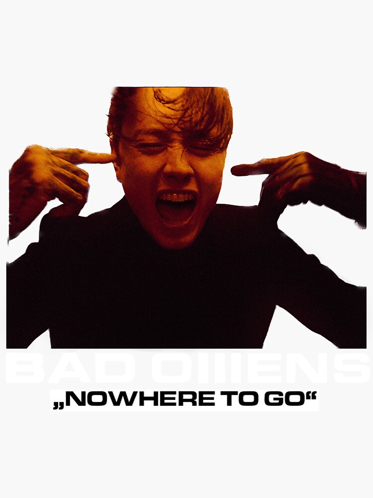 "Bad Omens nowhere to go" Sticker for Sale by SophieMadsen | Redbubble